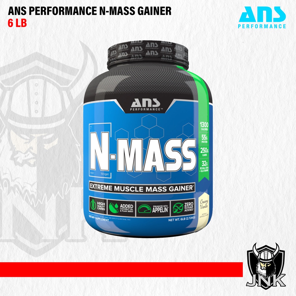 Jual ANS Performance N Mass nmass 6 lbs 2,72 kg Weight Gainer - nambah ...