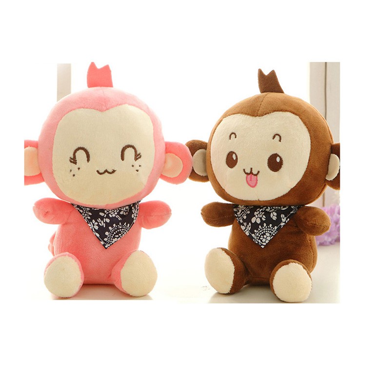 Jual Boneka monyet super cute plush monkey doll ukuran 20 cm | Shopee ...