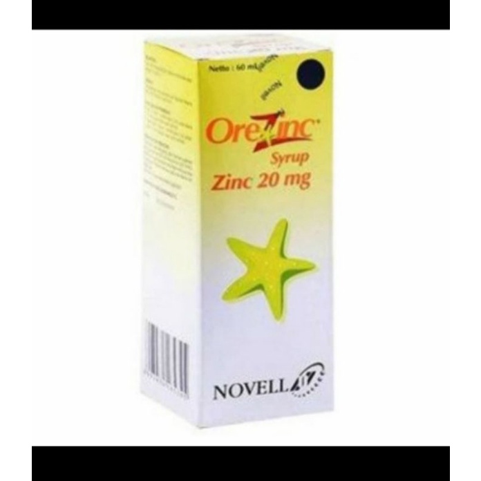 Orezinc syrup 60ml orezinc zink syrup diare dan mencret anak zinc syrup 20mg /5ml | Shopee Indonesia