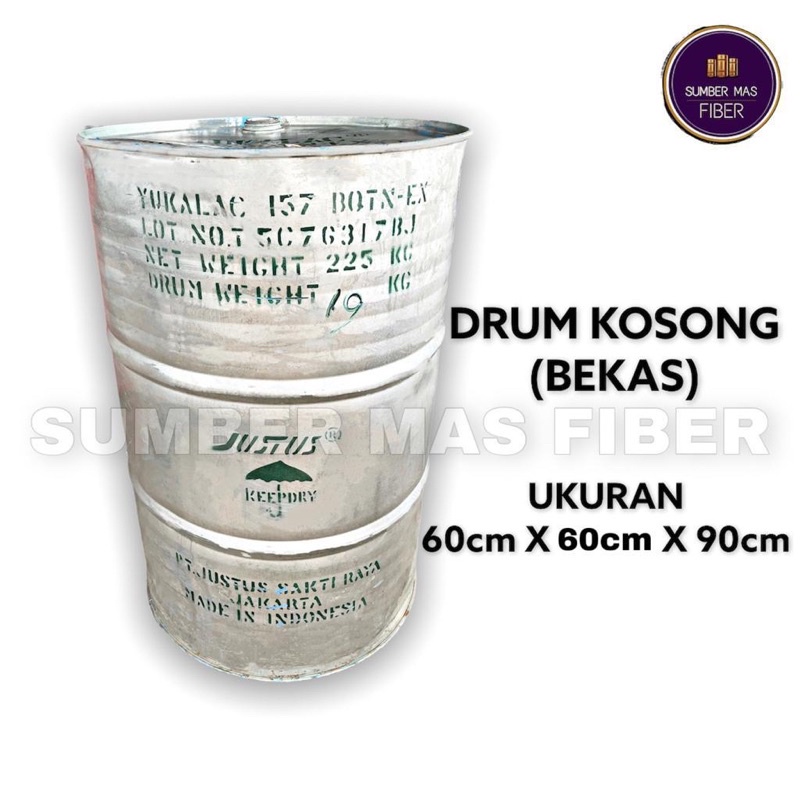 Jual Drum besi / drum kosong / drum / tong besi / drum bekas kap 225 L ...
