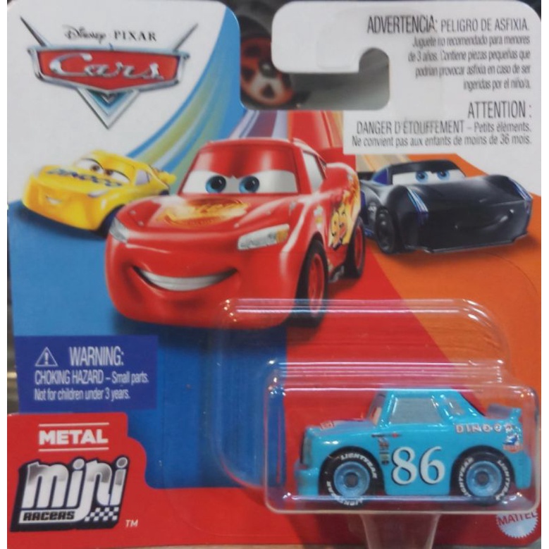 Jual Mattel Disney Pixar Cars Mini Racers - Dinoco Chick Hicks ...