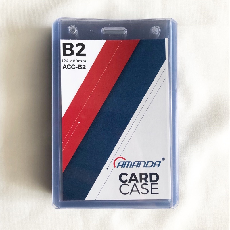 Jual AMANDA CARD CASE ID MIKA B2 TOPLOADER TOP LOADER KARTU PLASTIK ...