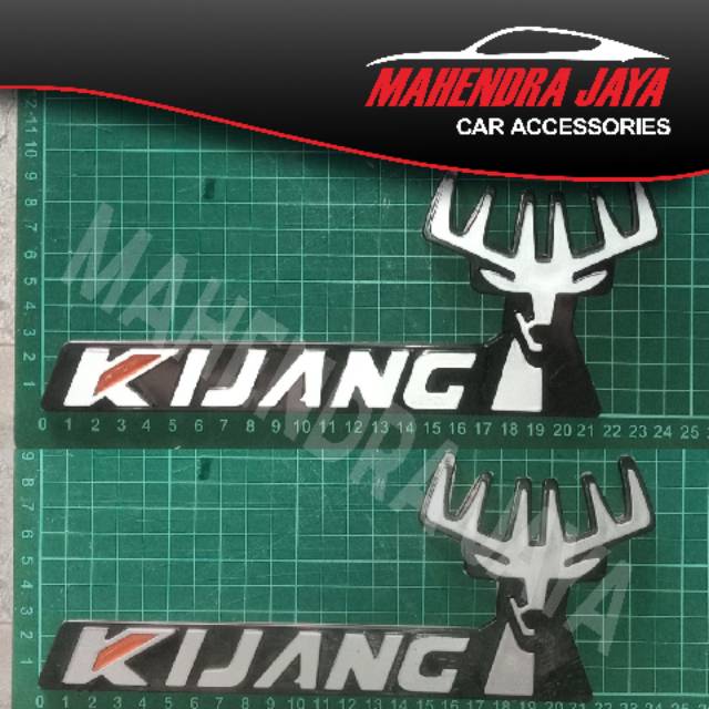 Jual Emblem Kepala Kijang Super Putih / Kijang Kepala Grand Abu - abu ...