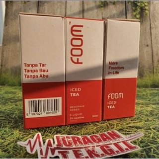 Jual LIQUID SALTNIC FOOM BEVERAGE SERIES ICED TEA 30MG 30ML SALT NIC ES ...