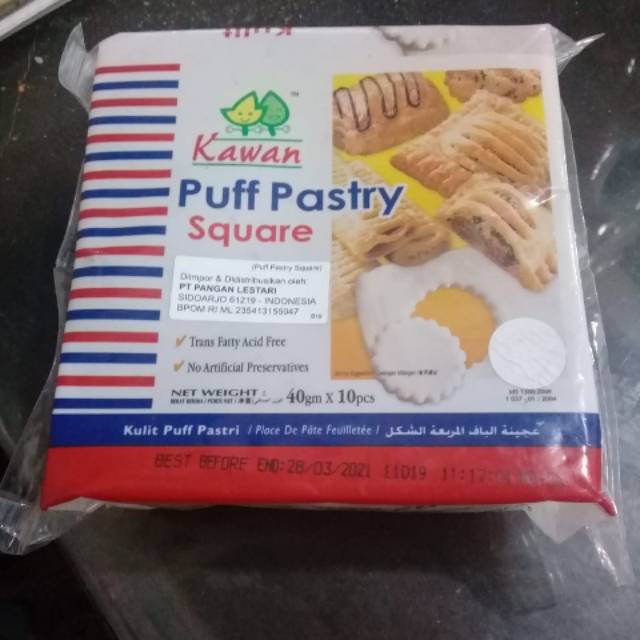 Jual kawan puff pastry 40 gr x 10 pcs | Shopee Indonesia