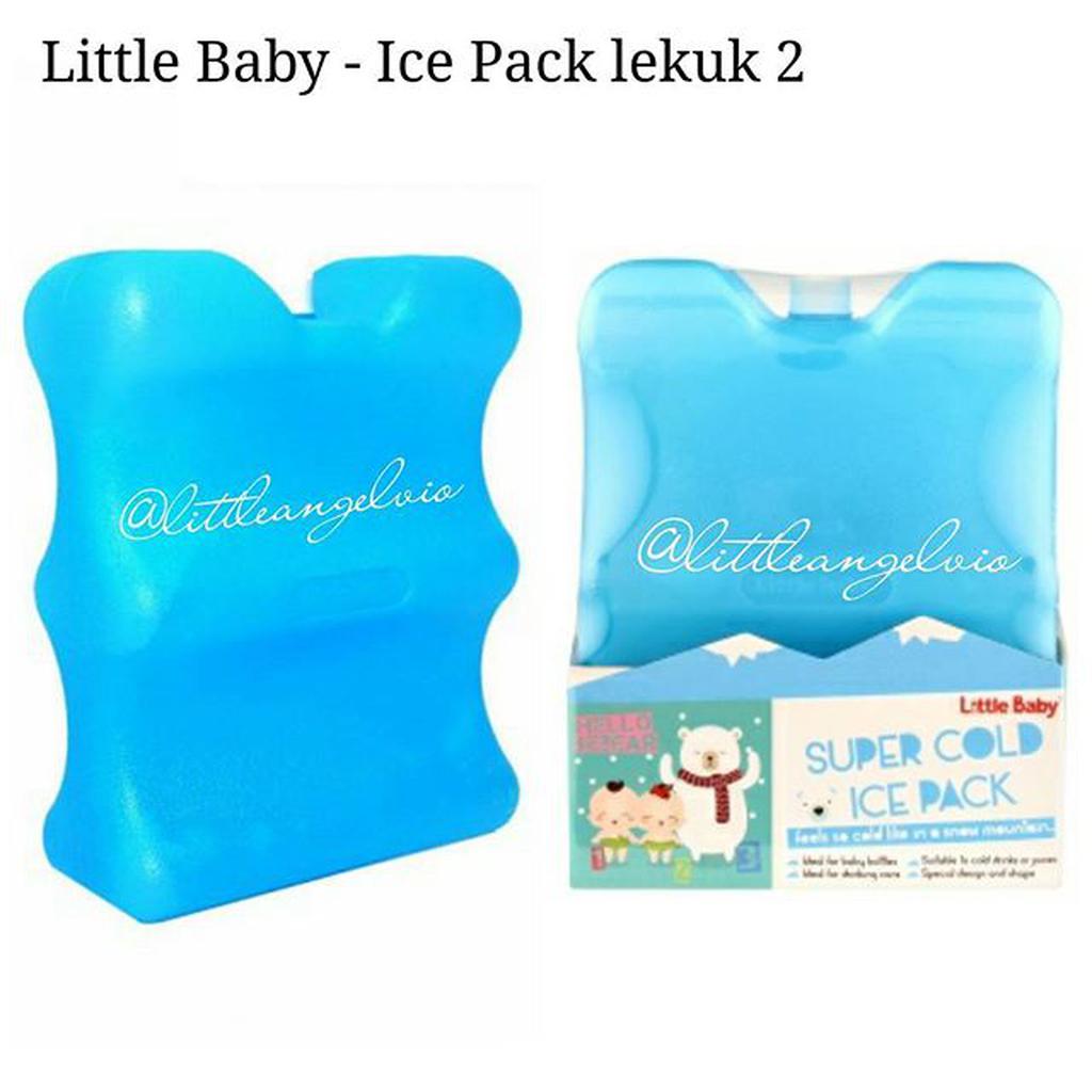 Jual Little Baby blue ice pack lekuk 2 gel gelombang LAV | Shopee Indonesia