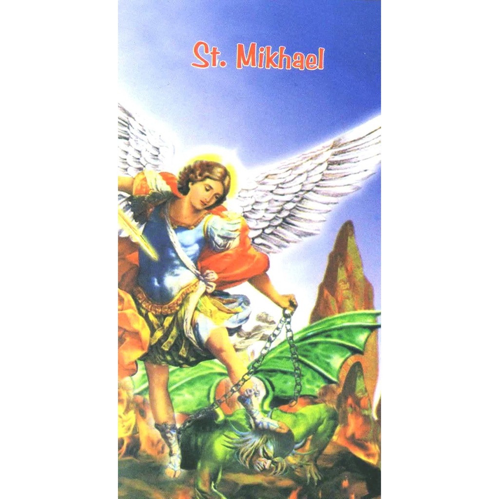 Jual Lembar Devosi kepada St. Mikhael Malaikat Agung | Shopee Indonesia