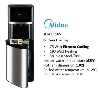 Jual Dispenser Galon Bawah - Midea YD1135AS - 75WATT - Khusus ...
