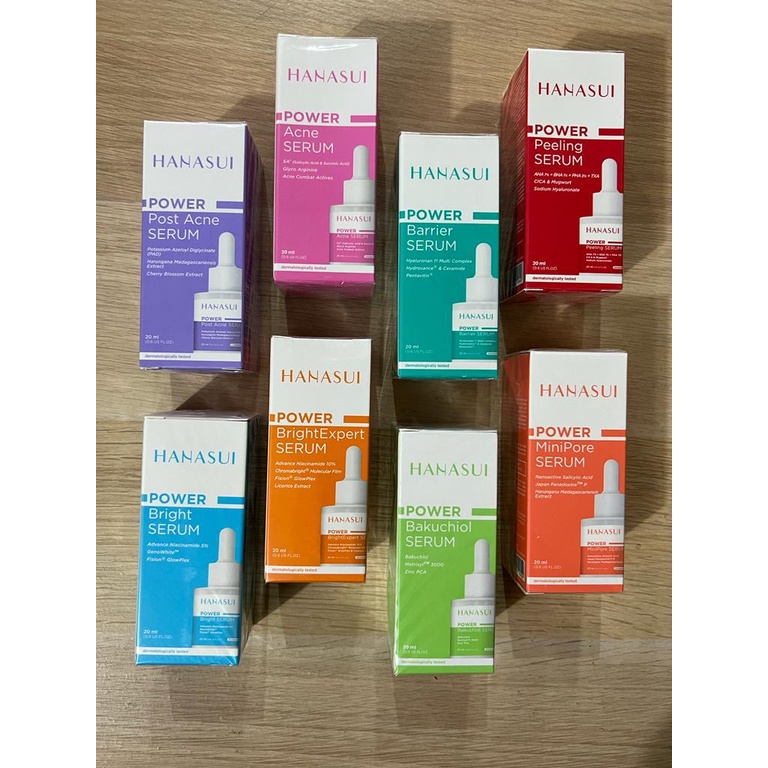 Jual HANASUI POWER SERUM SERIES / HANASUI SERUM POWER 20ML / HANASUI ...