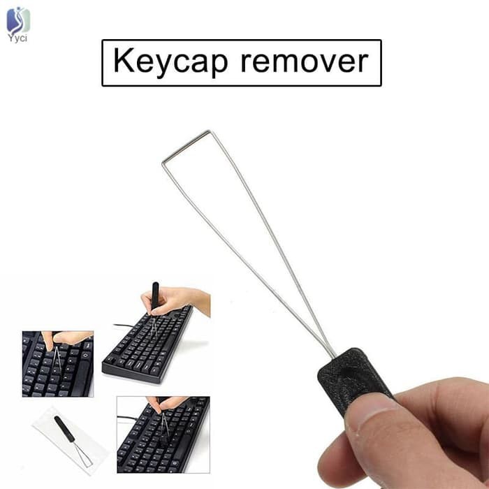 Jual KeyCap Remover Alat pelepas tombol Keyboard Bahan Steel Kawat Besi ...
