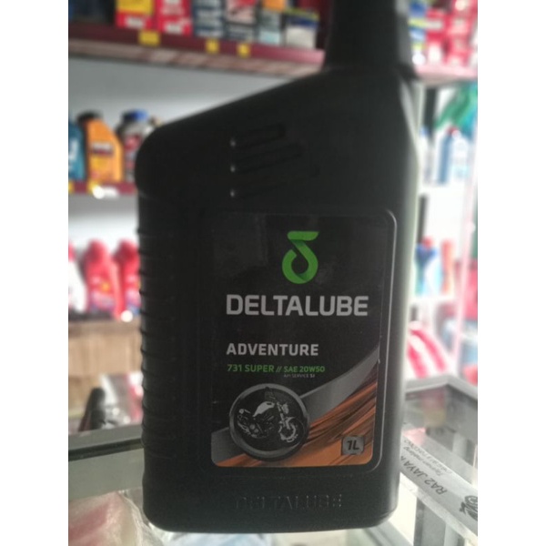 Jual Deltalube Adventure 1L SAE 20W50 special touring | Shopee Indonesia