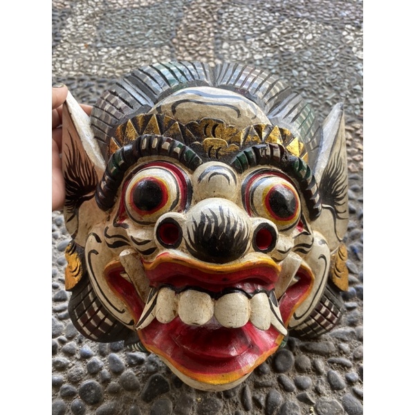 Jual topeng barong Bali besar unik | Shopee Indonesia