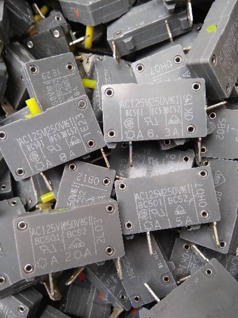 Jual circuit breaker/circiut protector/limit switch hosiden BC501/BC52 ...