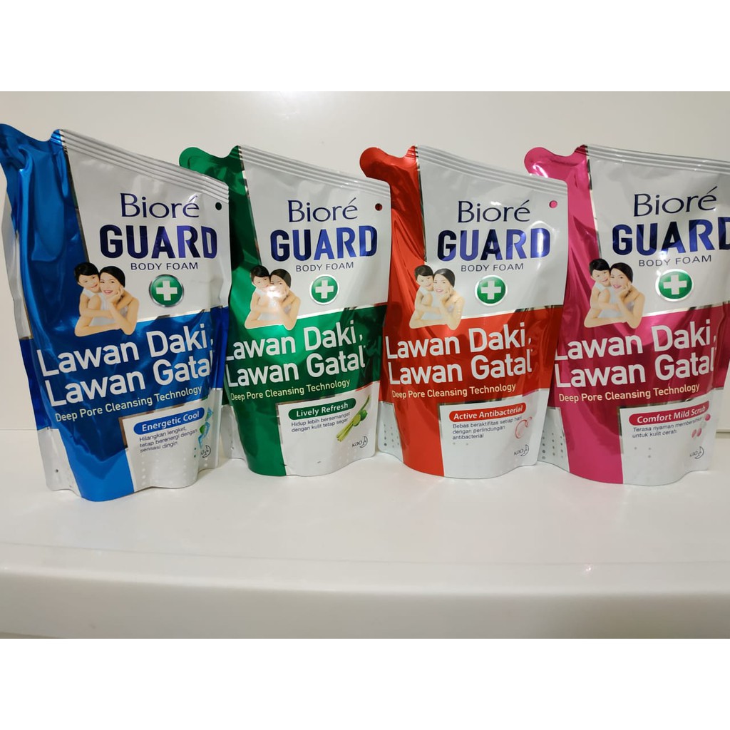 Jual Biore Guard Sabun Cair Anti Bacterial Body Wash Sabun Mandi Cair Sabun Cair Refill | Shopee ...