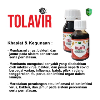 Jual TOLAVIR - Sirup Madu Antivirus | Obat Radang Pencernaan dan ...