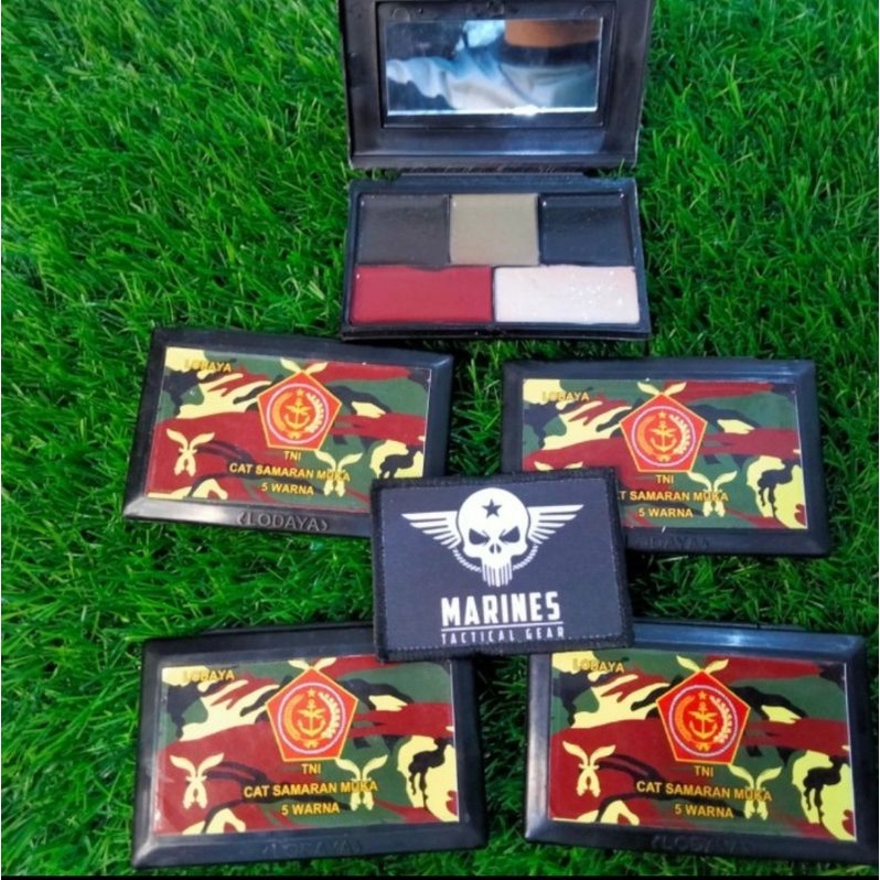 Jual Cat Samaran Muka 5 Warna Lodaya TNI | Shopee Indonesia