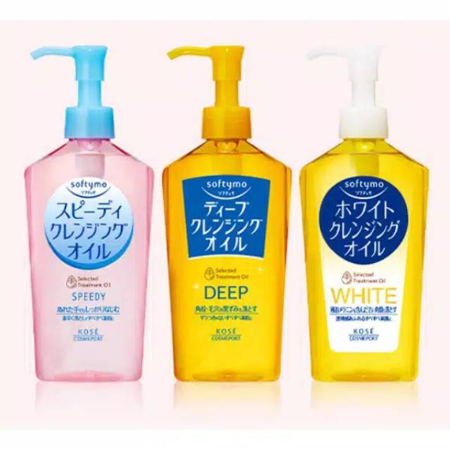 Jual Kose Cosmeport Softymo Speedy Cleansing Oil Original From Japan Indonesia|Shopee Indonesia