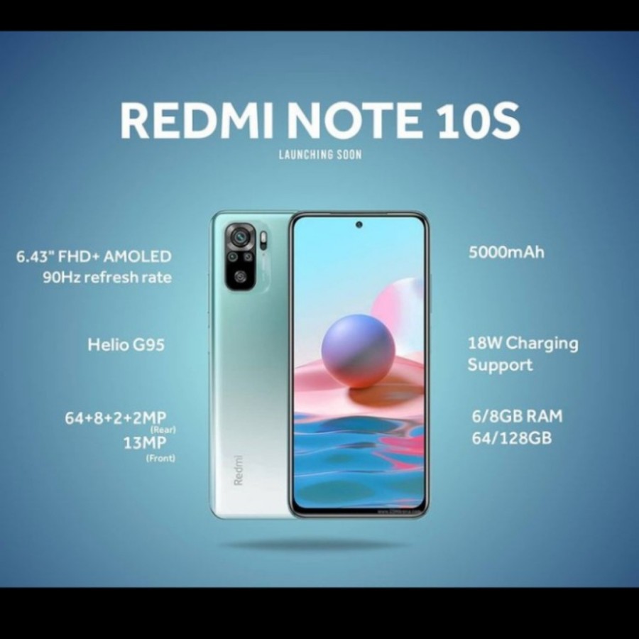 Jual Xiaomi Redmi Note 10S Ram 8/128gb Garansi Resmi Xiaomi Indonesia - Abu-abu Indonesia|Shopee ...