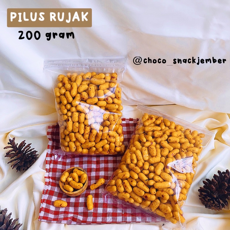 Jual TELUR IKAN | PILUS PEDAS MANIS | PILUS RUJAK | SNACK KILOAN | 180 ...