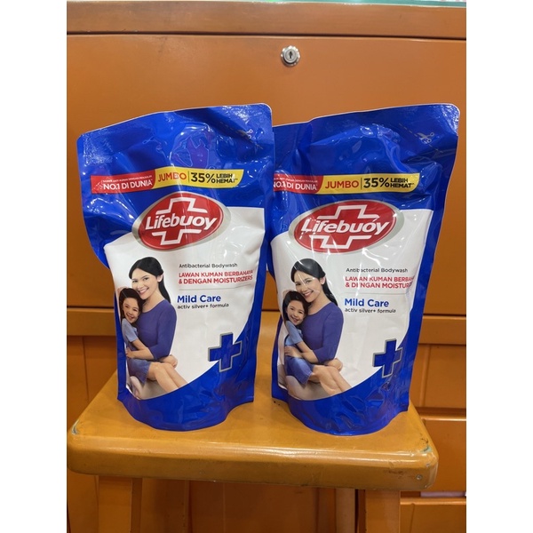 Jual Lifebuoy body wash mild care 825ml | Shopee Indonesia