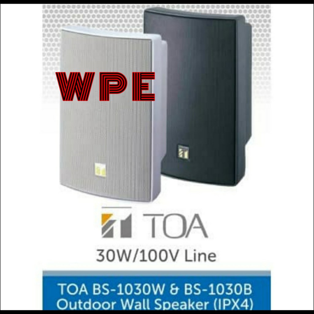Jual Speaker pasif Toa ZS 1030 B/W(ORIGINAL) Indonesia|Shopee Indonesia