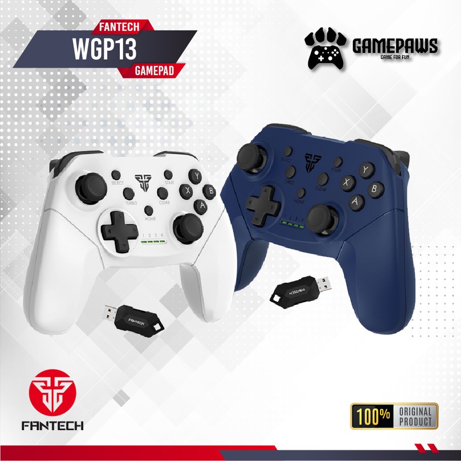 Jual Fantech WGP13 Shooter II Wireless Gamepad Compatible Xbox, PS 3 ...