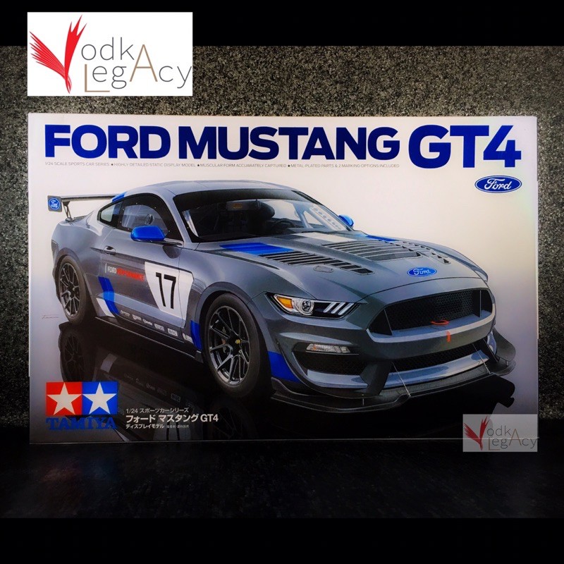 Jual Tamiya 1/24 Sports Car Ford Mustang GT4 Model Kit Mokit Indonesia ...