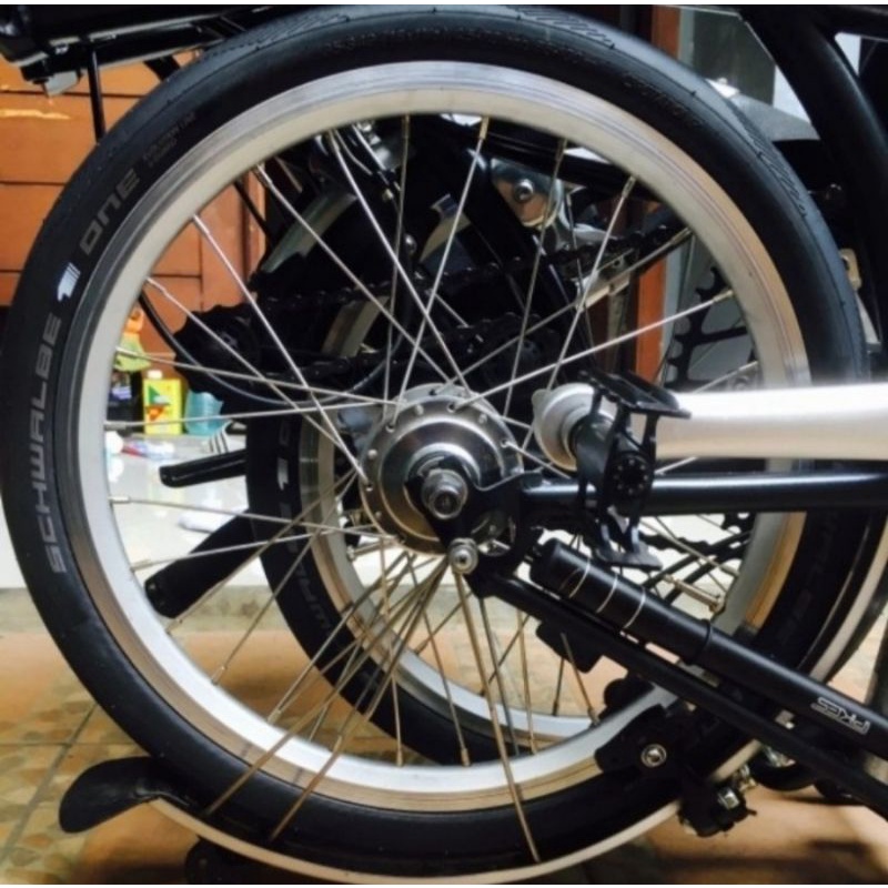 Jual ban schwalbe one 16 349 full black special edition | Shopee Indonesia