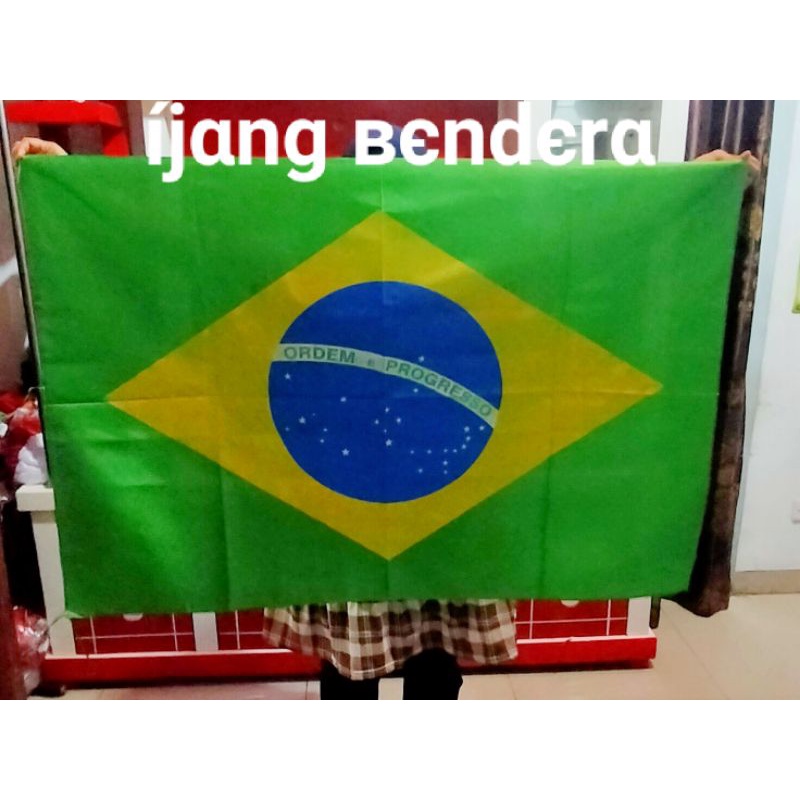 Jual BENDERA NEGARA BRAZIL 115X75CM | Shopee Indonesia