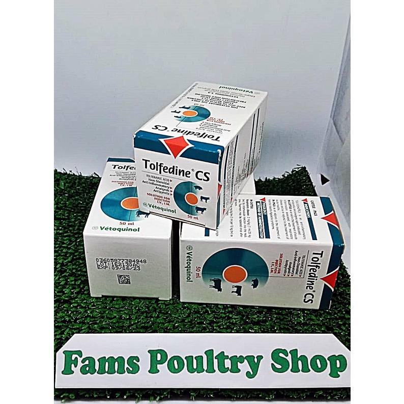 Jual TOLFEDINE CS 50ml anti radang anti inflamasi ED 06/2023 | Shopee ...