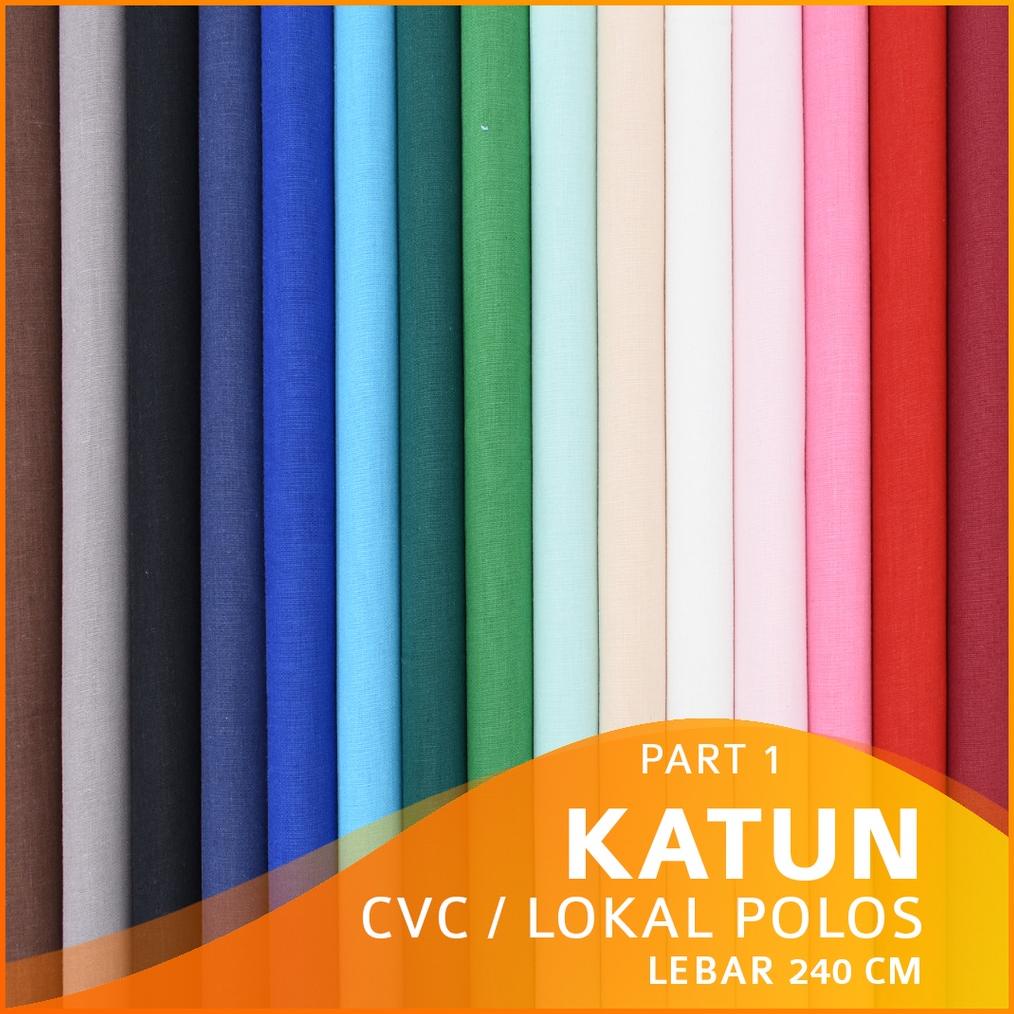 Jual Kain Sprei Katun Lokal Cvc Polos Backdrop Background Dekorasi ...