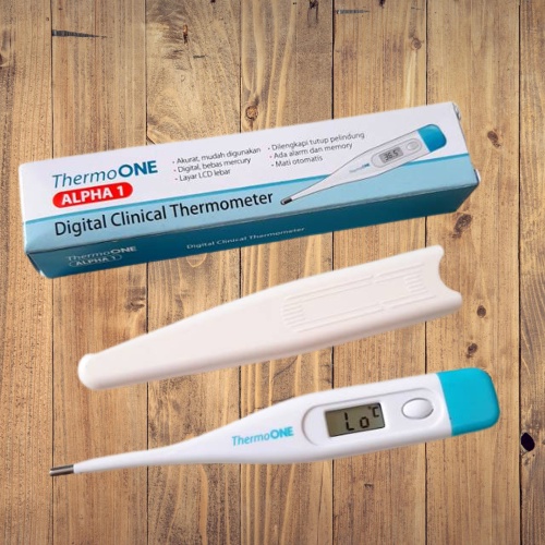 Jual THERMOMETER TERMOMETER THERMOONE ALPHA 1 DIGITAL ONEMED Indonesia ...