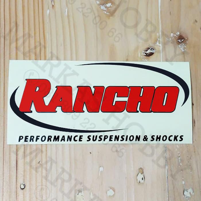 Jual Stiker / Sticker RANCHO PERFORMANCE SUSPENSION & SHOCKS | Shopee ...