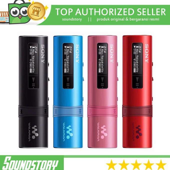 Jual Sony Walkman Nwz-B183f 4gb Mp3 Player With Handsfree Red Garansi ...