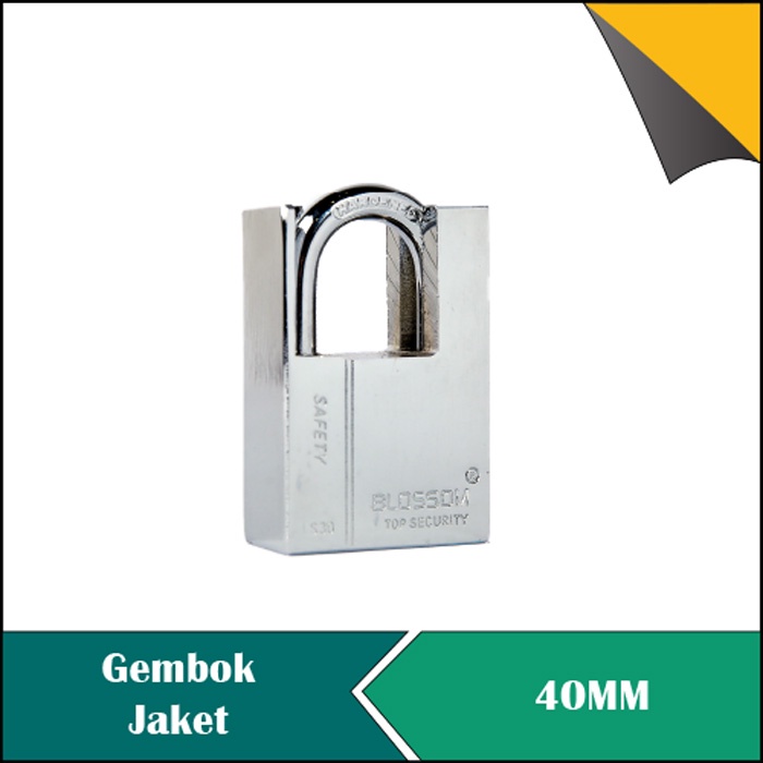 Jual GEMBOK BLOSSOM BESI JACKET - 40 MM | Shopee Indonesia