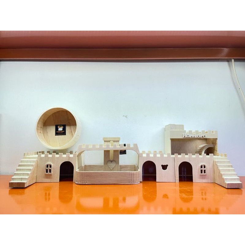 Jual Mainan Hamster Istana Kayu Untuk Aquarium 60cm Fullset | Shopee ...