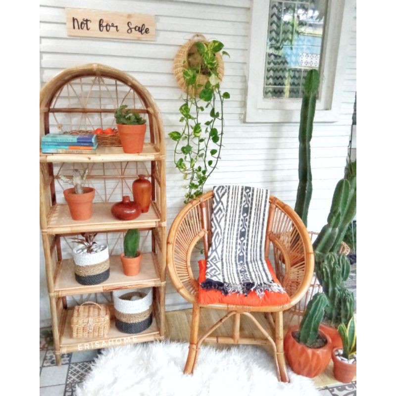 Jual Rak Rotan Lengkung | Shopee Indonesia