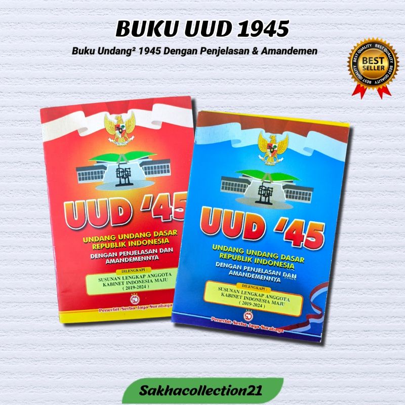 Jual BUKU UNDANG-UNDANG 45 / 1945 / UUD 45 KECIL MURAH | Shopee Indonesia