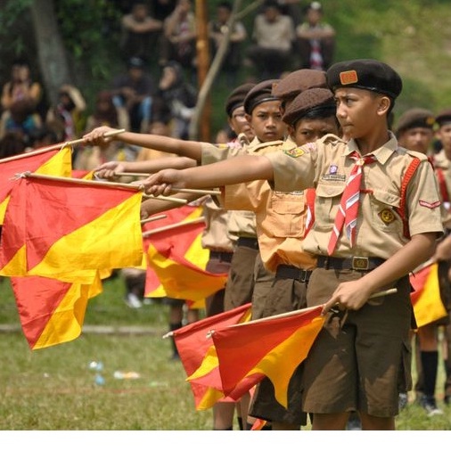 Jual Bendera Semapur Pramuka SD SMP SMA / Bendera semaphore | Shopee ...