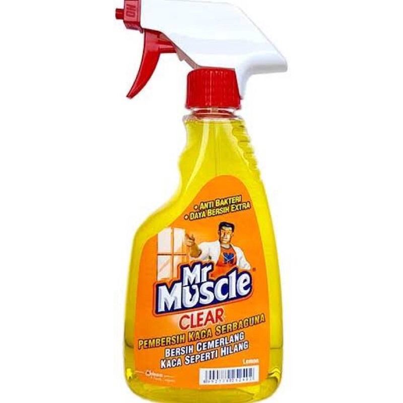Jual MR. MUSCLE Clear Pump Pembersih Kaca 500 mL | Shopee Indonesia