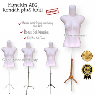 Jual Patung Setengah Badan Wanita / Patung Plastik Setengah Badan ( ABG ...