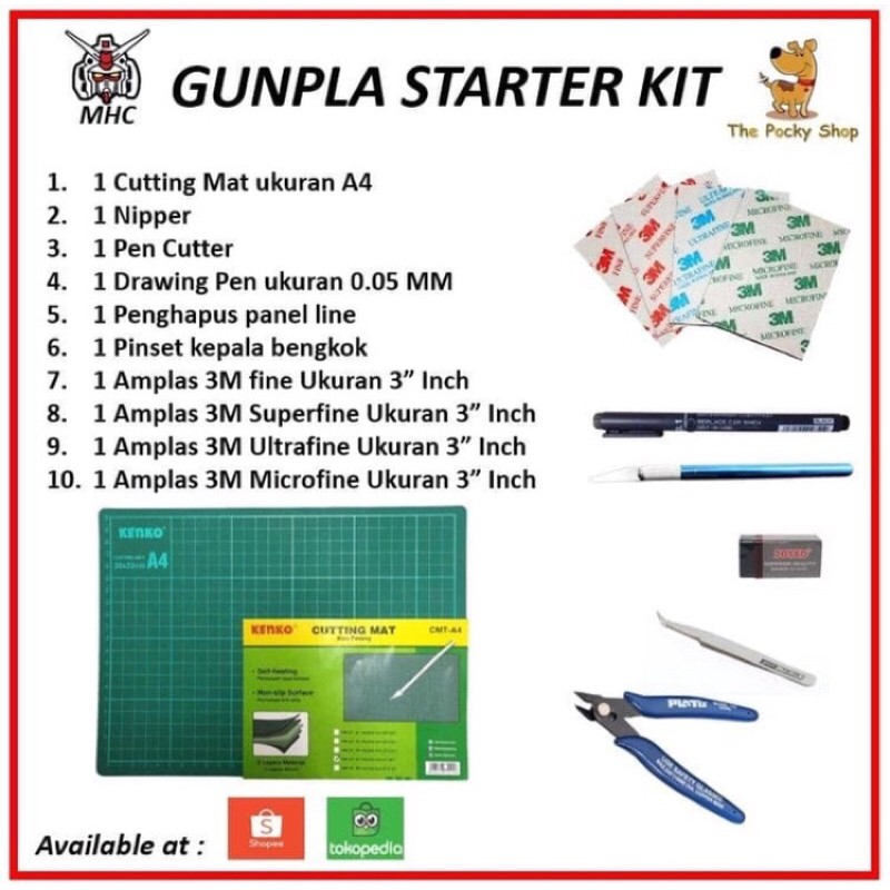 Jual Gunpla Tools Set | Shopee Indonesia
