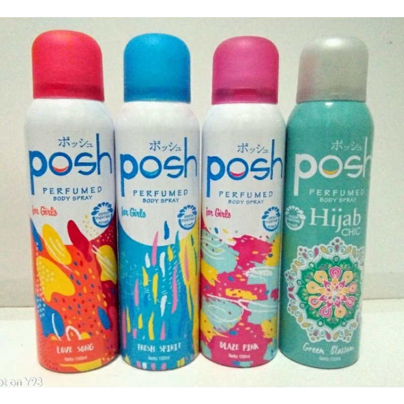 Jual posh body spray 150ml | Shopee Indonesia