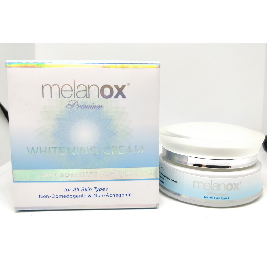 Jual Melanox Premium Advanced Formula Whitening Cream 14g | Shopee ...