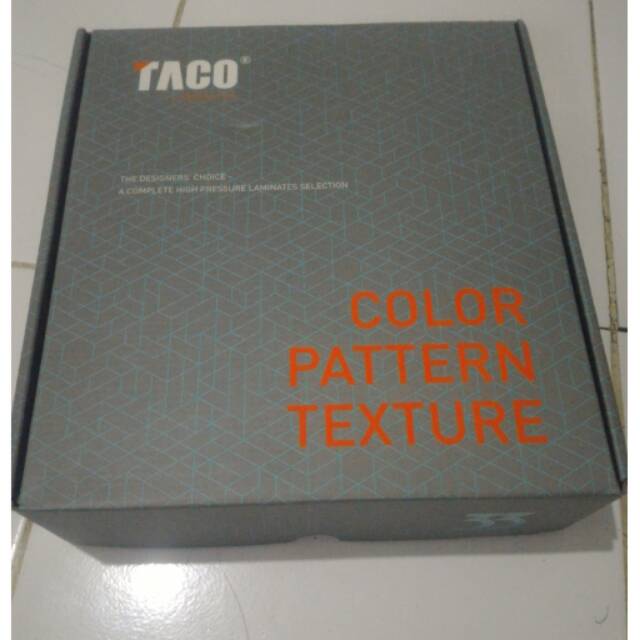 Jual Katalog HPL Taco Terbaru dan Lengkap Fullset dengan Edging untuk ...