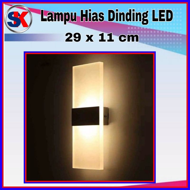 Jual Lampu Hias Dinding LED 6W Warm White - Lampu Dinding - Lampu LED ...