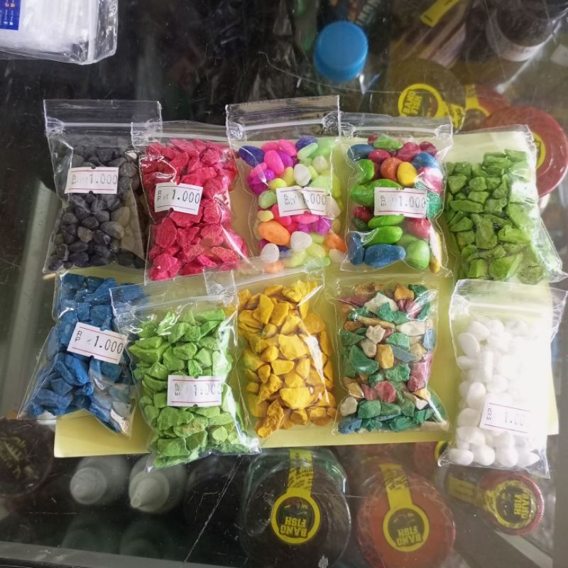 Jual Batu Hias Murah Meriah/Batu Warna Aquarium/Batu Taman/Batu Alam ...