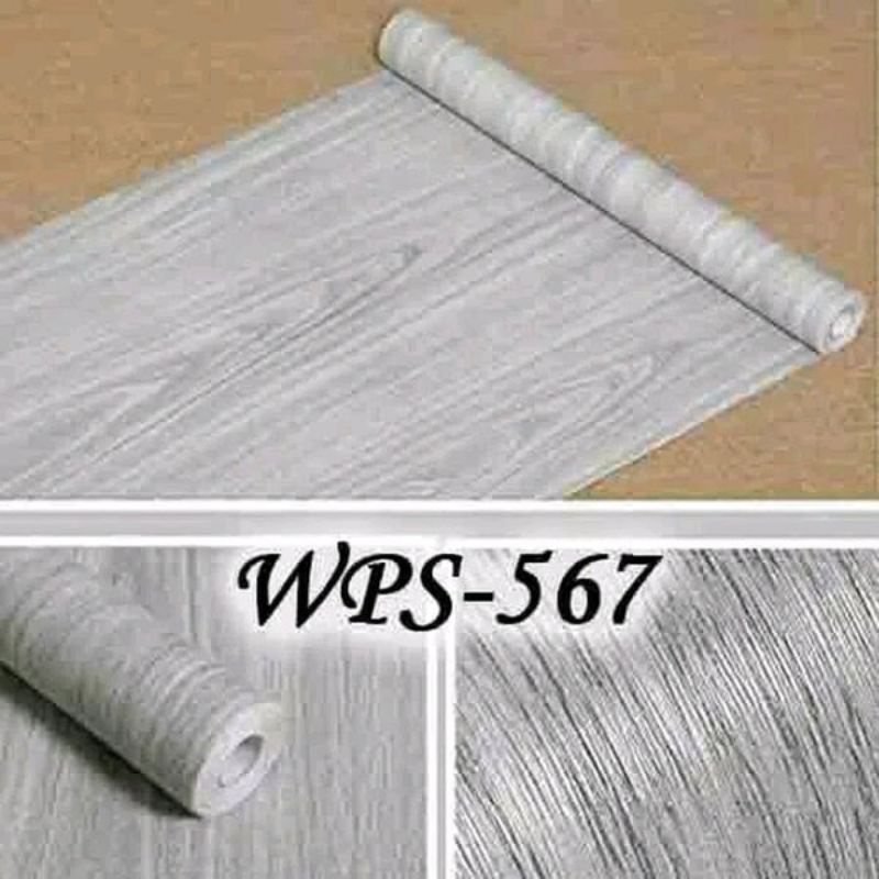 Jual KAYU ABU - ABU Wallpaper Sticker dinding Motif Kayu Serat Abu ...