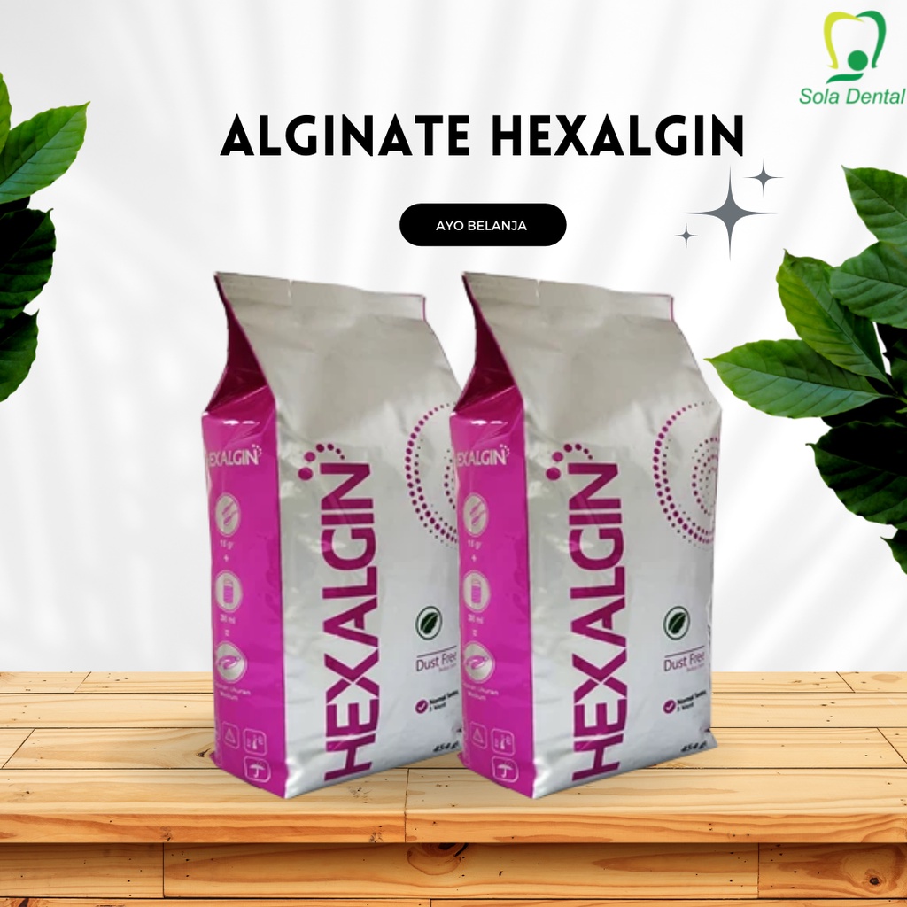 Jual Alginate Hygedent Dental / Alginate Hexalgin / Alginate Bahan ...
