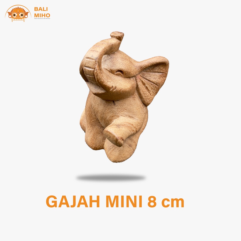 Jual Patung Gajah 8 cm - Miniatur Binatang - Patung Gajah - Elephant ...
